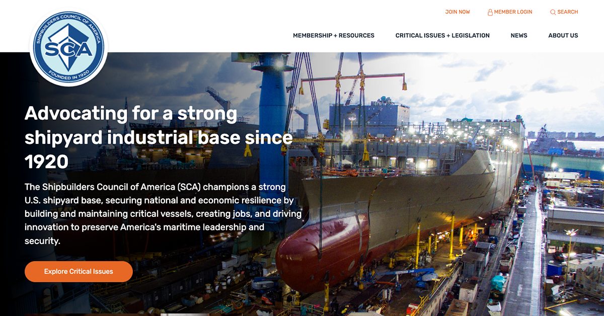 About the Shipbuilders Council of America - ShipBuilders